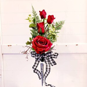 Mausoleum Floral Design, Crypt Niche Holder Arrangement, Grave Side ...