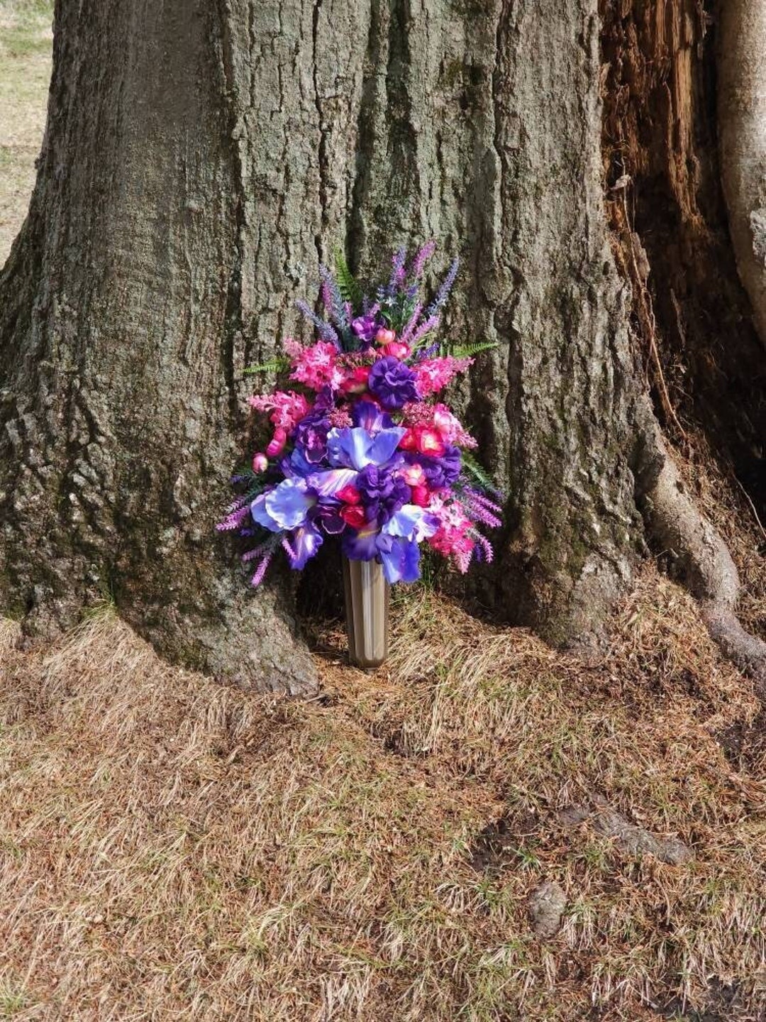 Summer Shades, One-sided Flowers Memorial Day, Cemetery Flowers, Grave ...