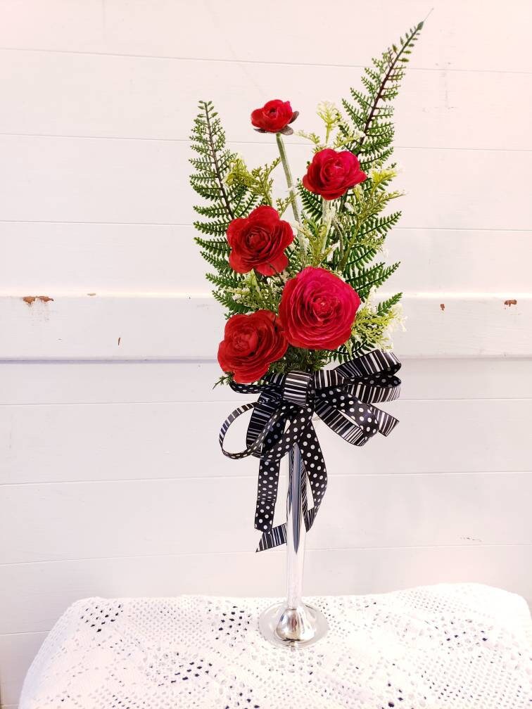 Mausoleum Floral Design Crypt Niche Holder Arrangement Grave | Etsy