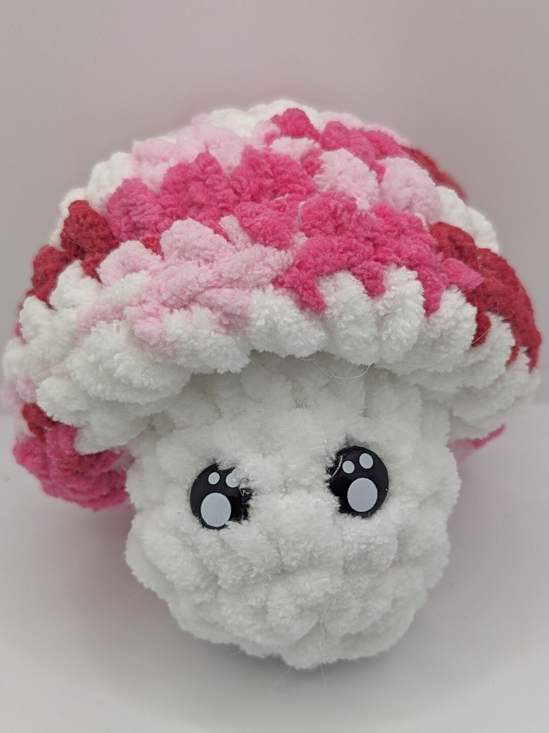 Mushroom Crochet Plush Pop Fidget Toy, Soft & Quiet Fidget Toy ...