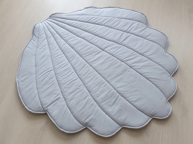 Seashell Floor Mat Decorative Play Mat Sea Shell Mat for - Etsy