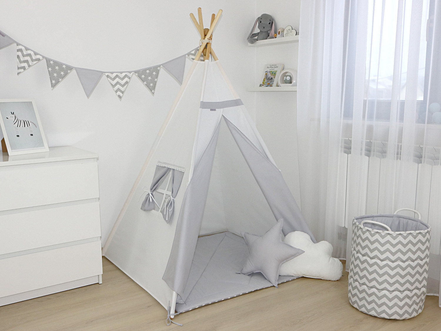 Teepee With Pillows and Stabilizer Tee Pee Boy Girl Teepee - Etsy