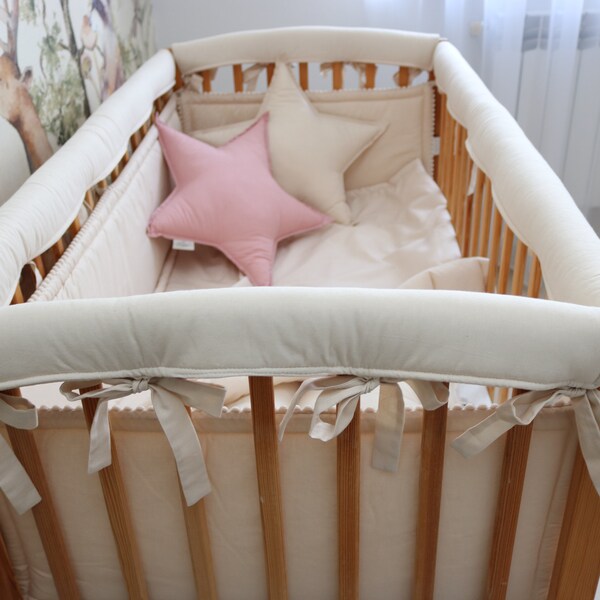 Crib Rail Guard - Etsy