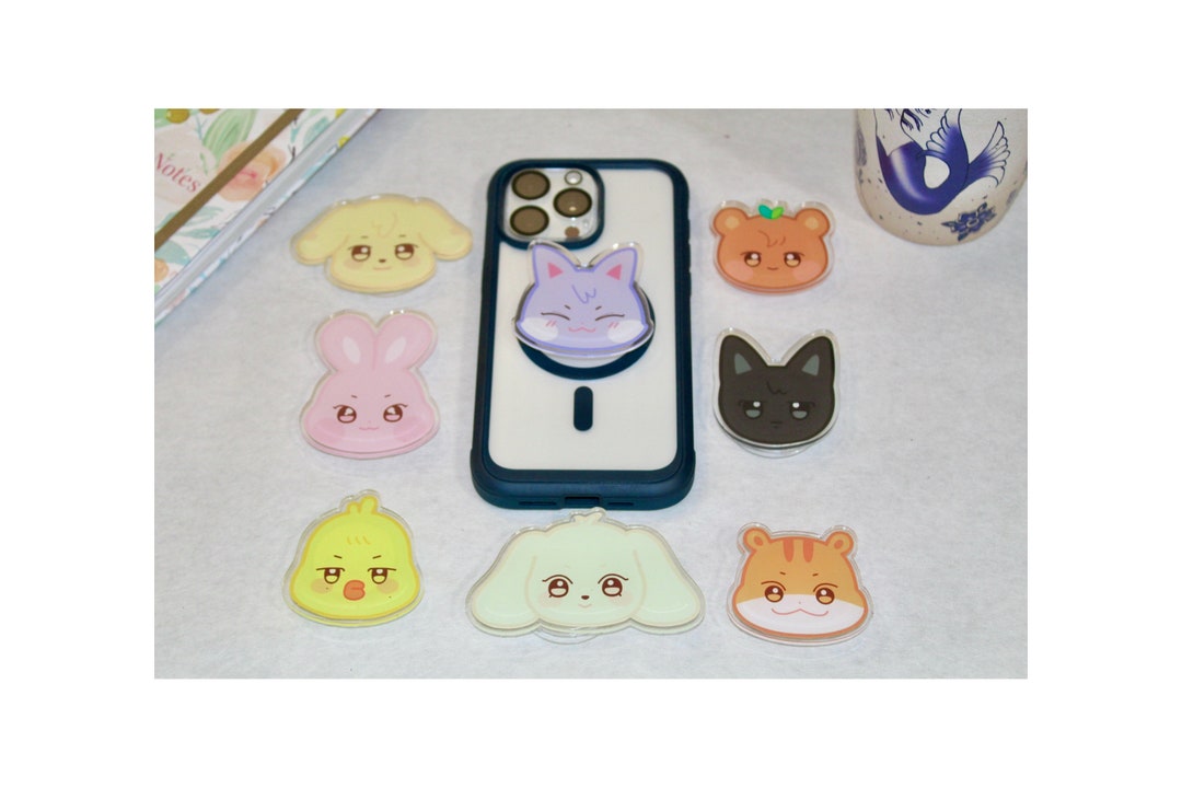 ATEEZ Aniteez Phone Grip, Aniteez, ATINY, Jjoongrami, Ddeongbyeoli ...