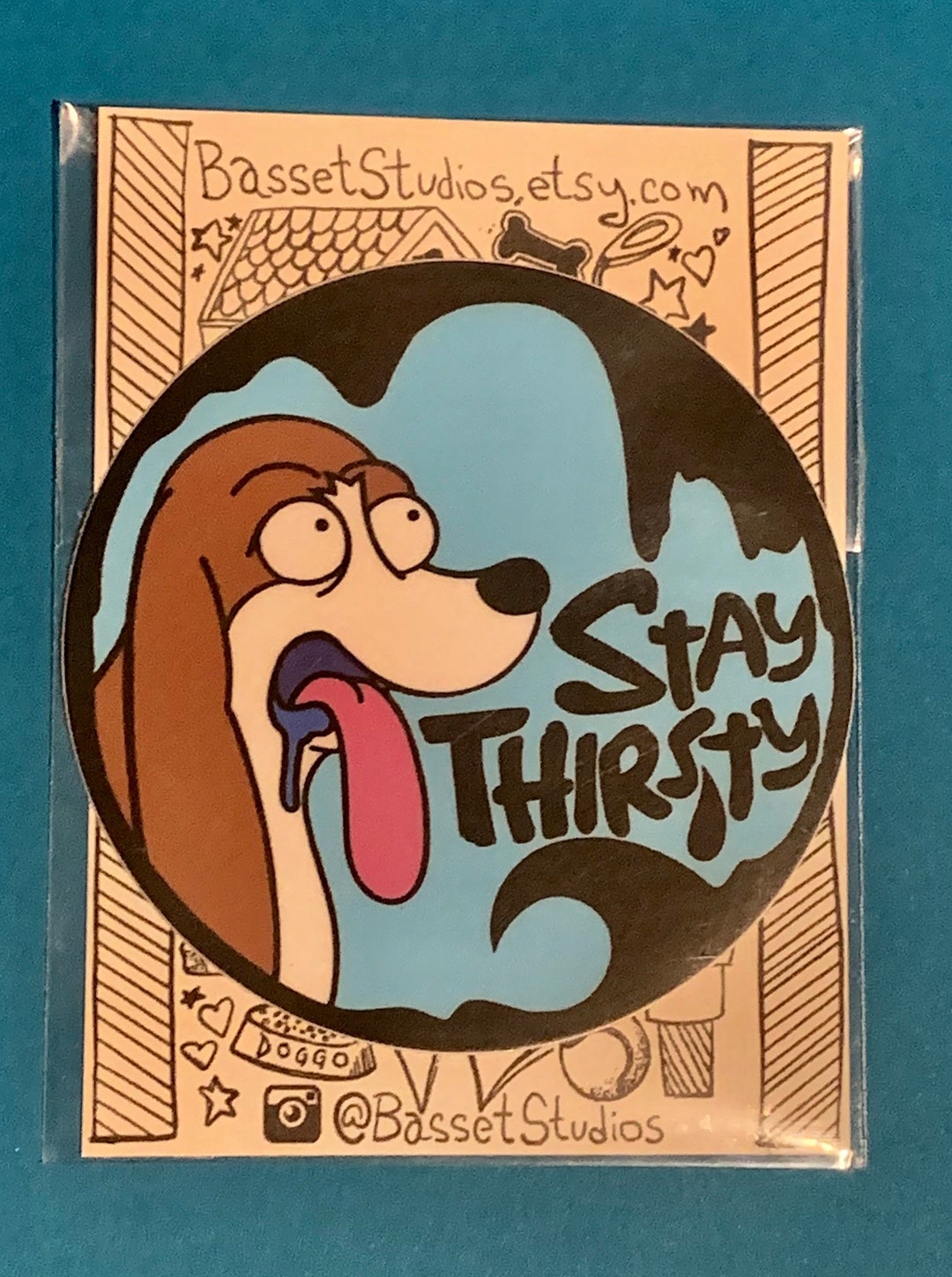 Stay Thirsty Stickers - Etsy
