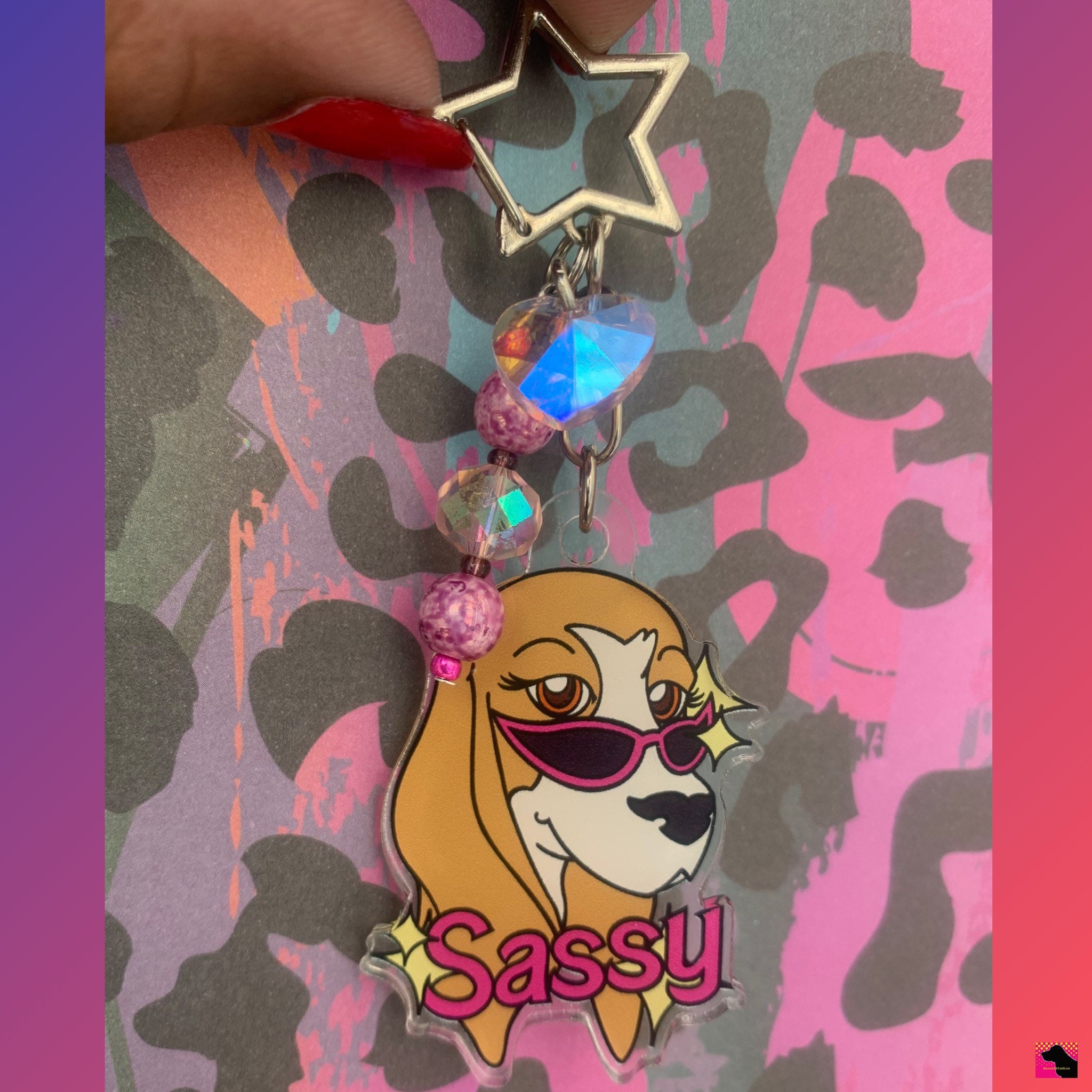 Sassy Classy Keychain - Etsy