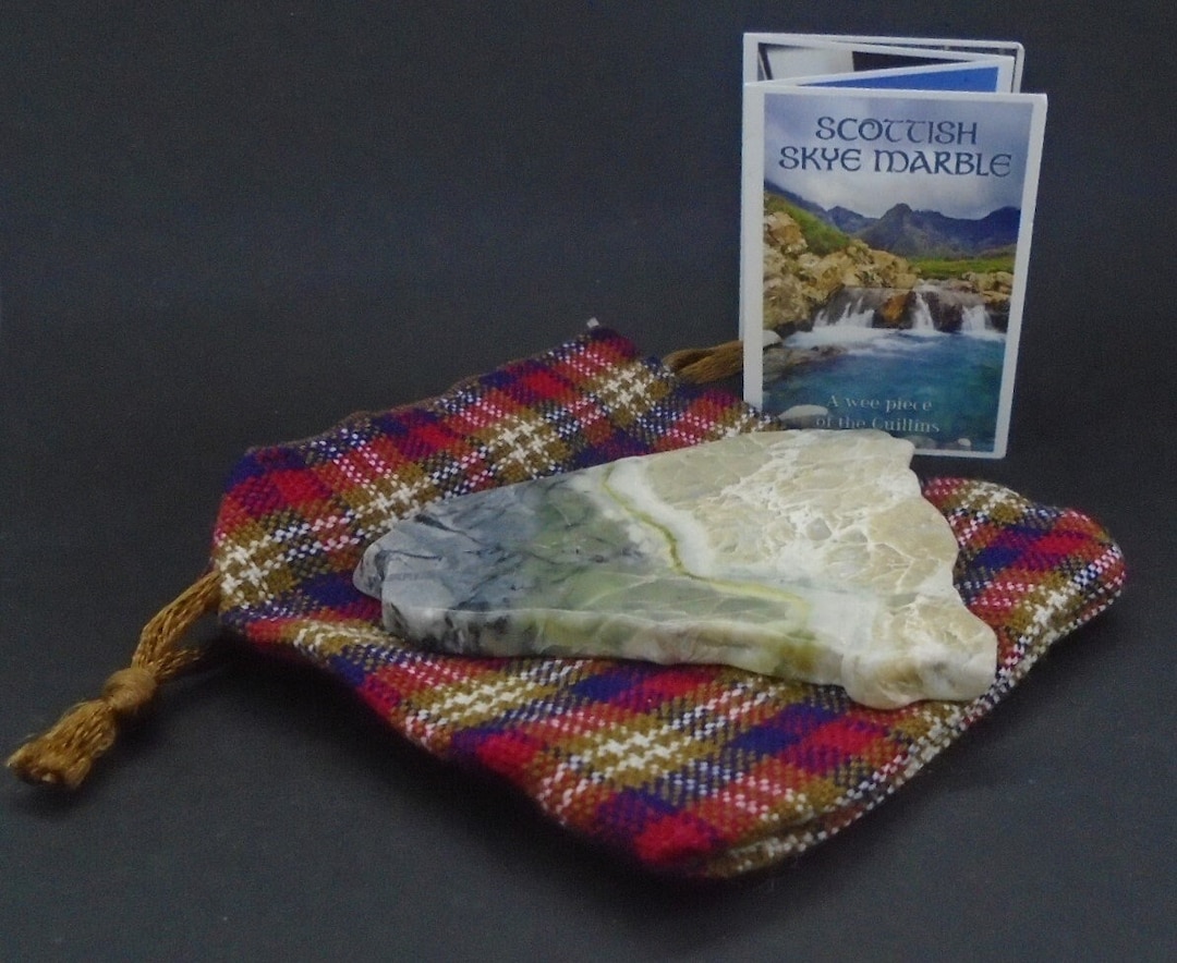 1 X Skye Marble Slice - Polished, Scotland, Skye Marble, Scottish Stone ...