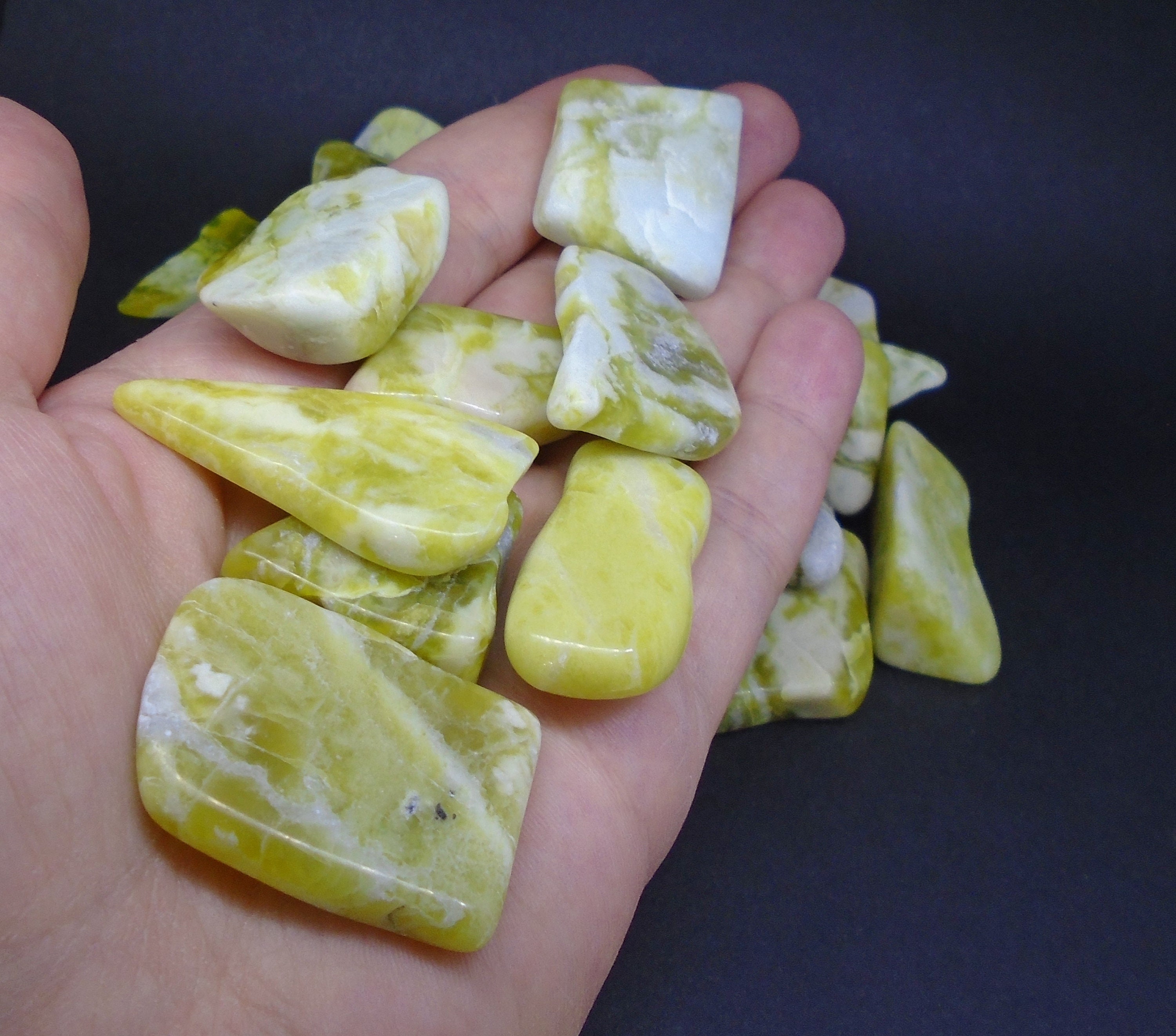 1 x Highland Marble Lucky Pebble Polished Scotland Lucky | Etsy