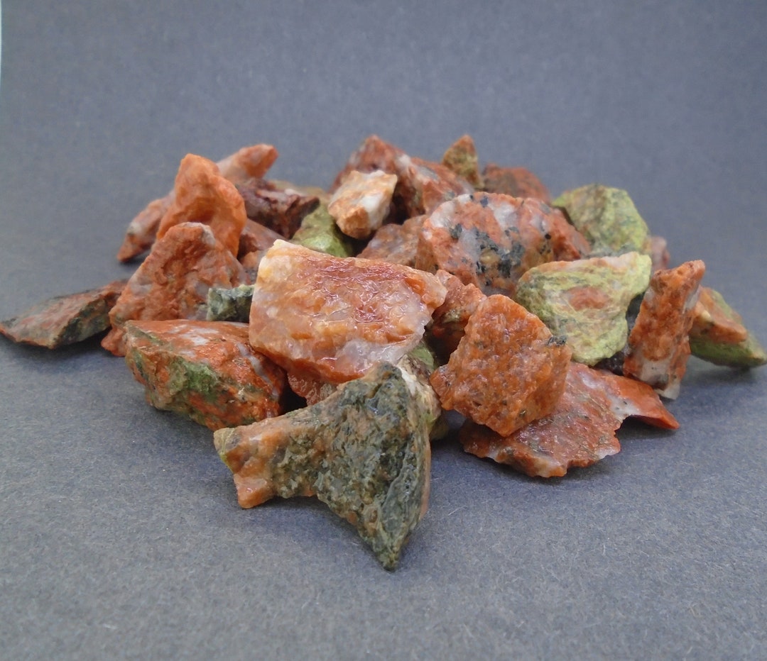 Rough Lewisian Stones - 200g of Natural Scottish Rock, Epidote ...