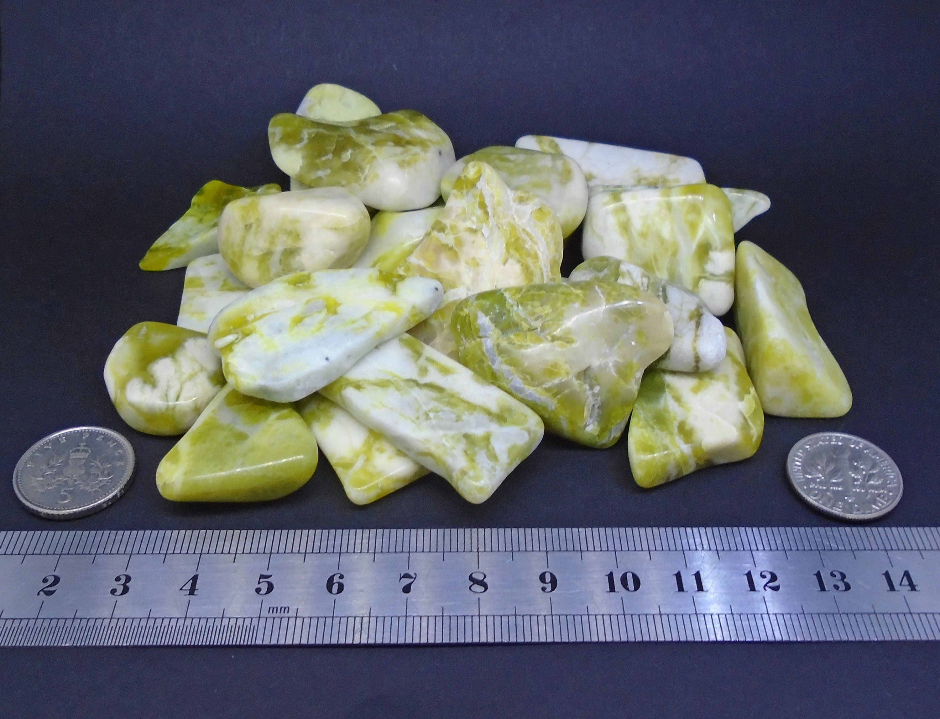 1 x Highland Marble Lucky Pebble Polished Scotland Lucky | Etsy