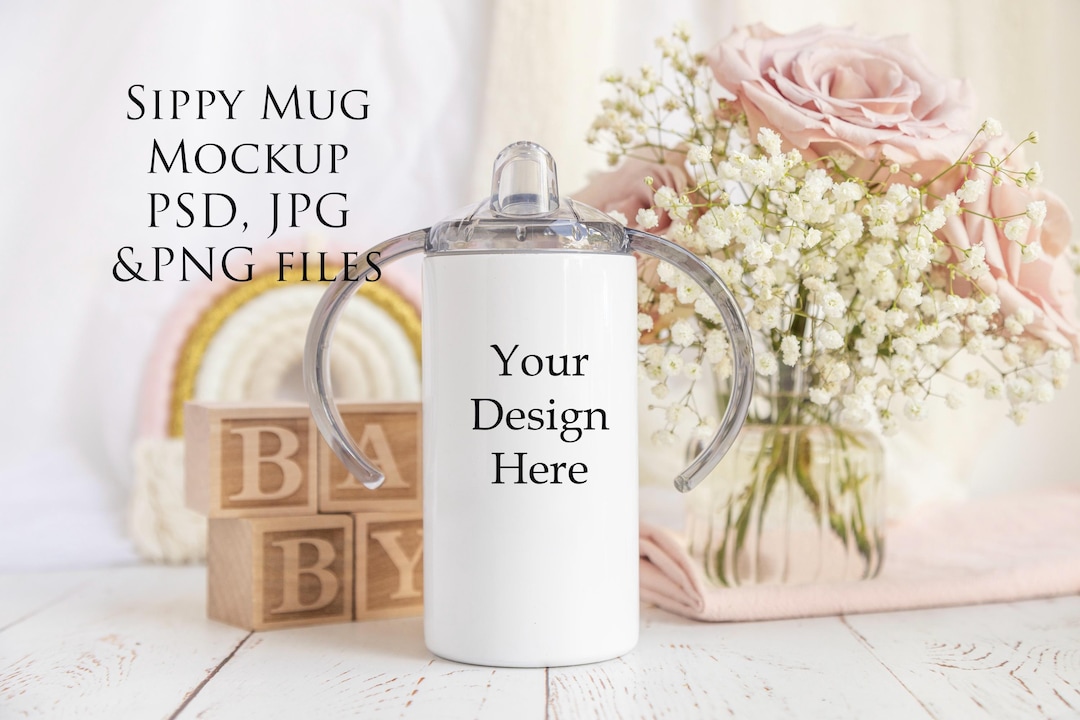 Sippy Cup Mockup - JPG, PNG and PSD (smart Object) Files - Etsy
