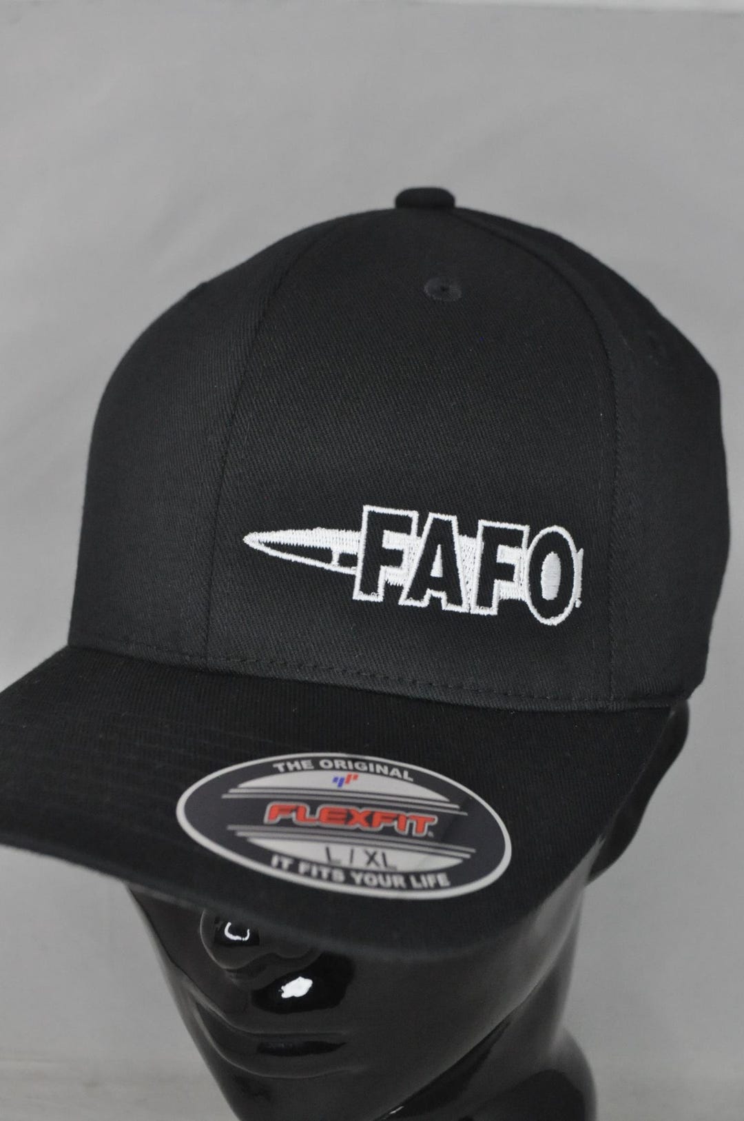 Black FLEXFIT FAFO Hat - Etsy