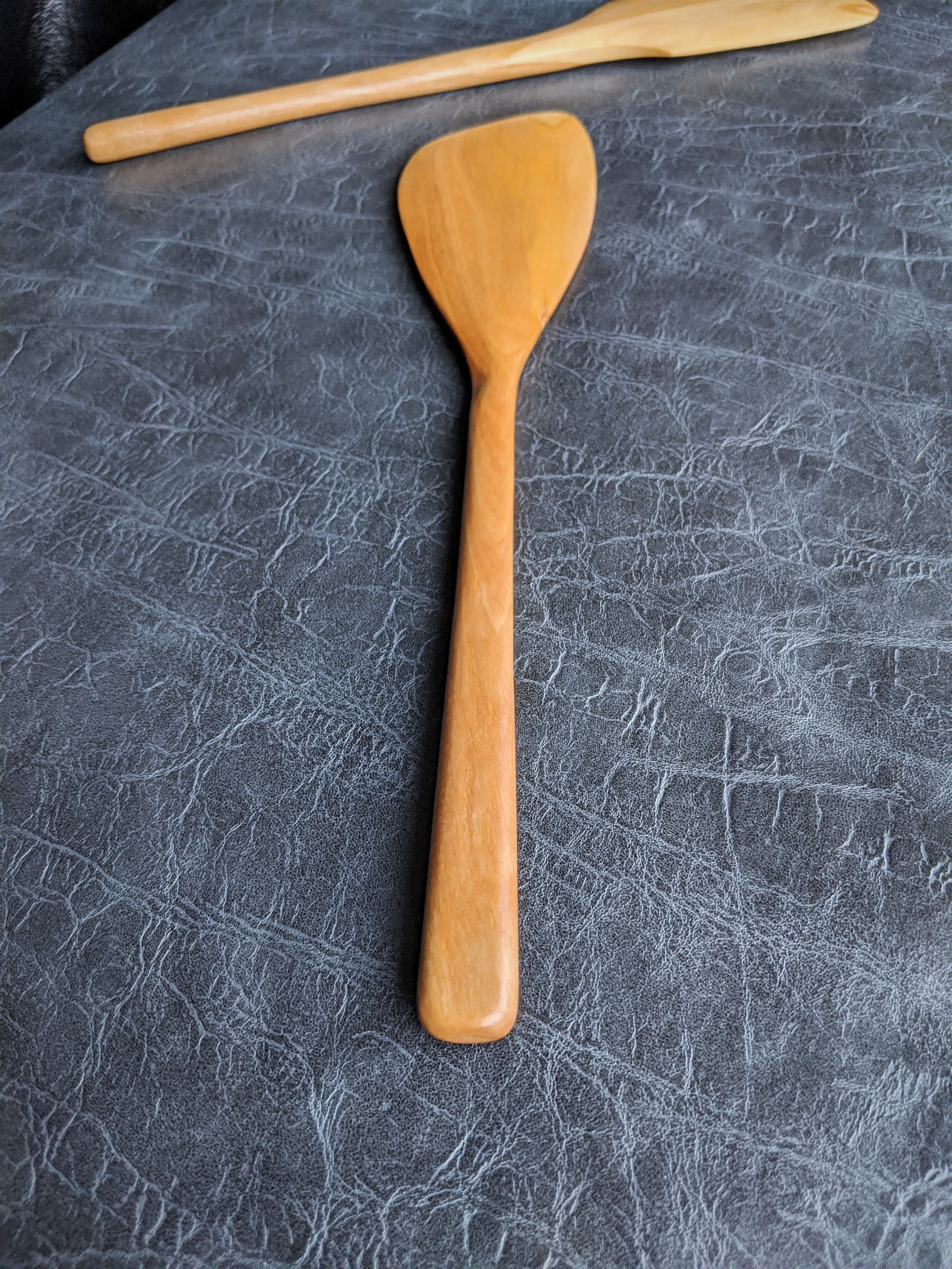 Hand Carved Olive Wood Spatula Set Gift Set Cooking Sauteing Stirring ...