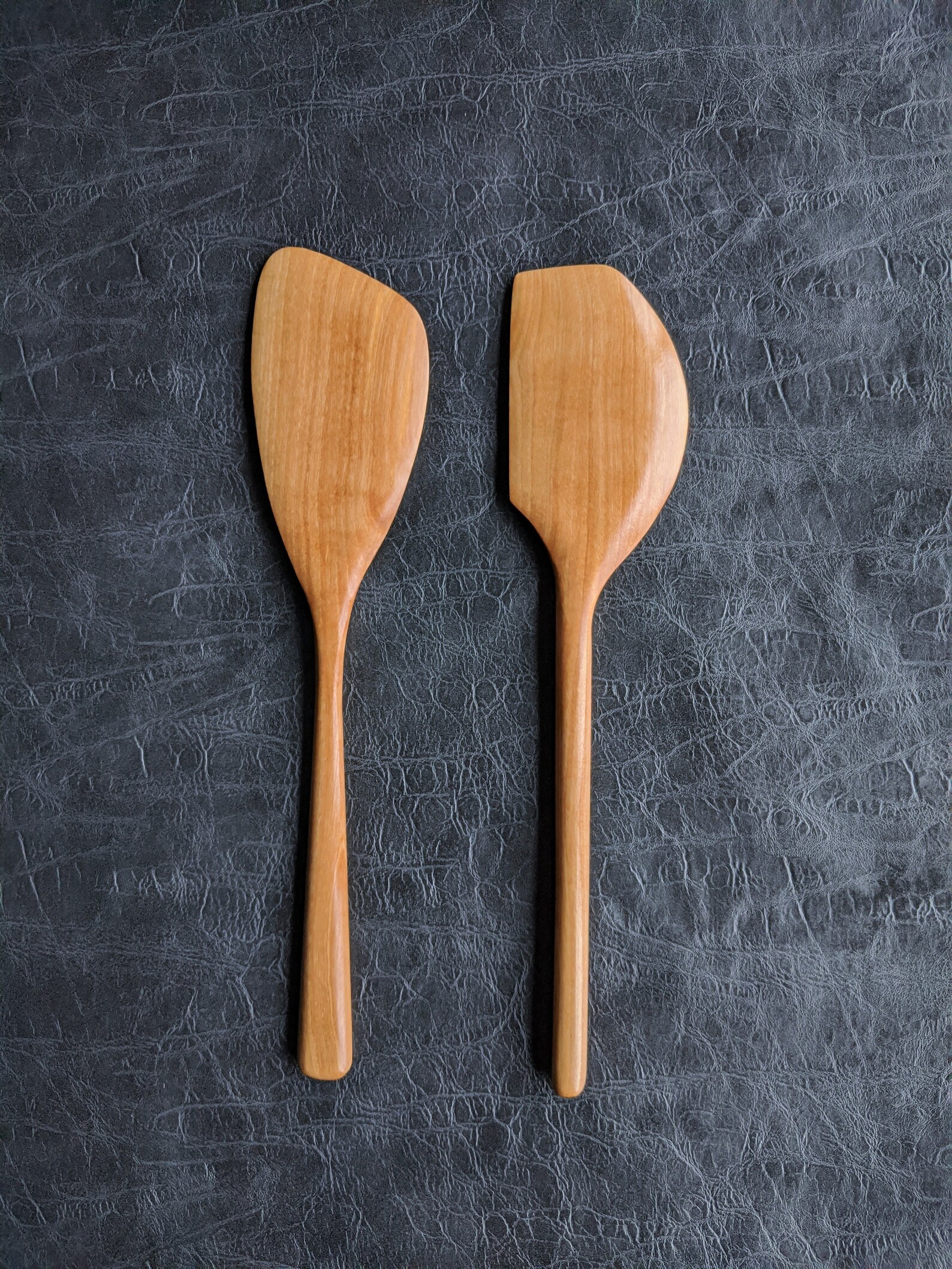 Hand Carved Olive Wood Spatula Set Gift Set Cooking Sauteing Stirring ...