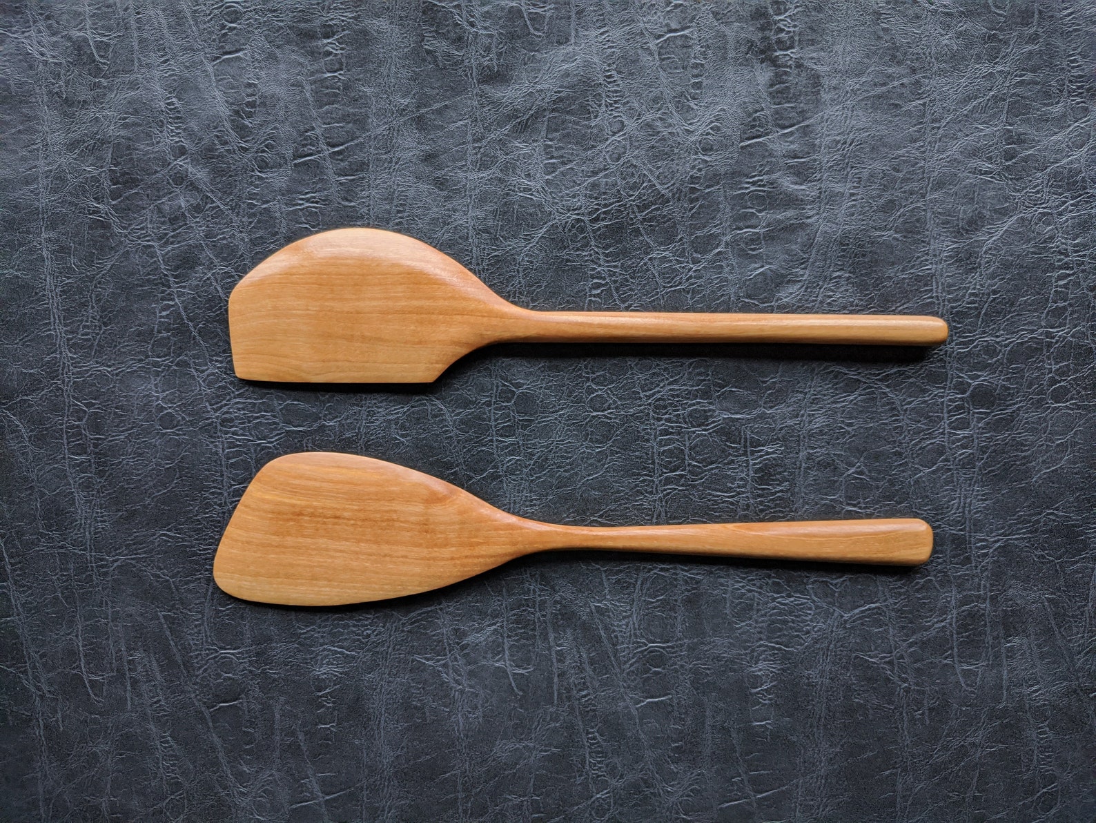 Hand Carved Olive Wood Spatula Set Gift Set Cooking Sauteing Stirring ...