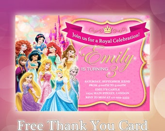 Disney Princesses Snow White Cinderella Belle Sleeping Beauty | Etsy