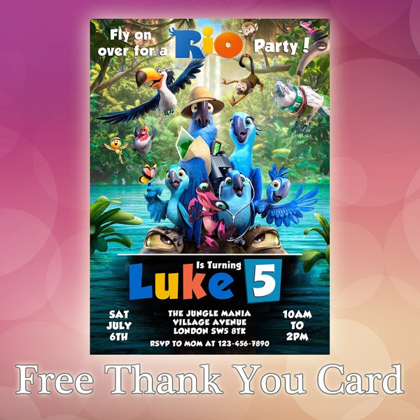 Rio Party - Etsy