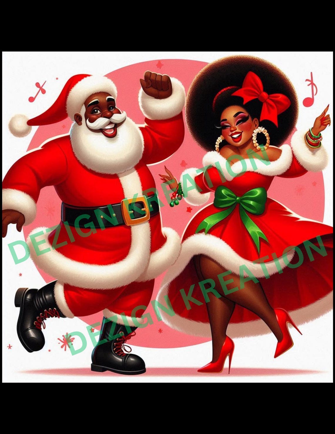 Santa Dancing Png, Merry Christmas Png, Christmas Family Png, Christmas ...