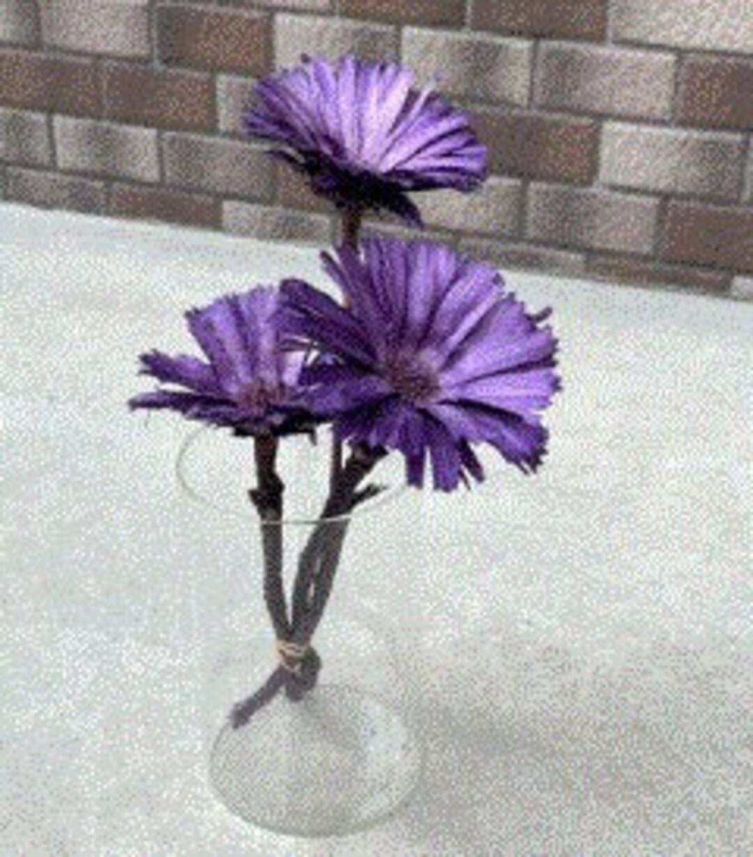 Light Purple /repens Rosette With Stems, DIY Floral Arrangements, DIY ...