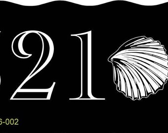 Shell House Numbers - Etsy