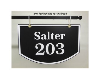 Double Sided Hanging Sign - Etsy