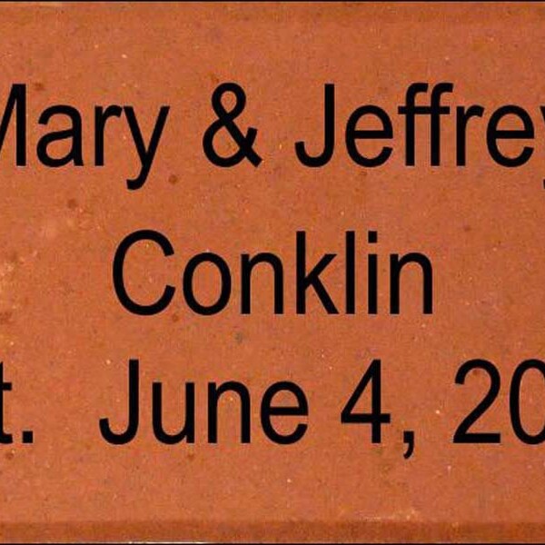 Engraved Brick - Etsy