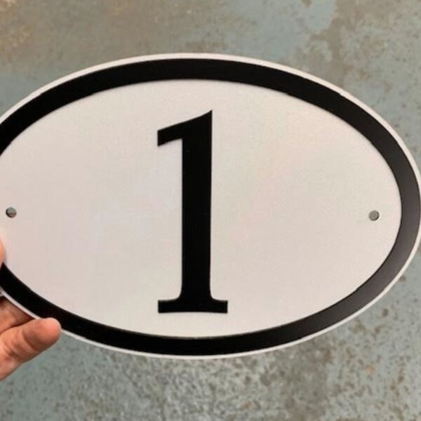 House Number Stake - Etsy