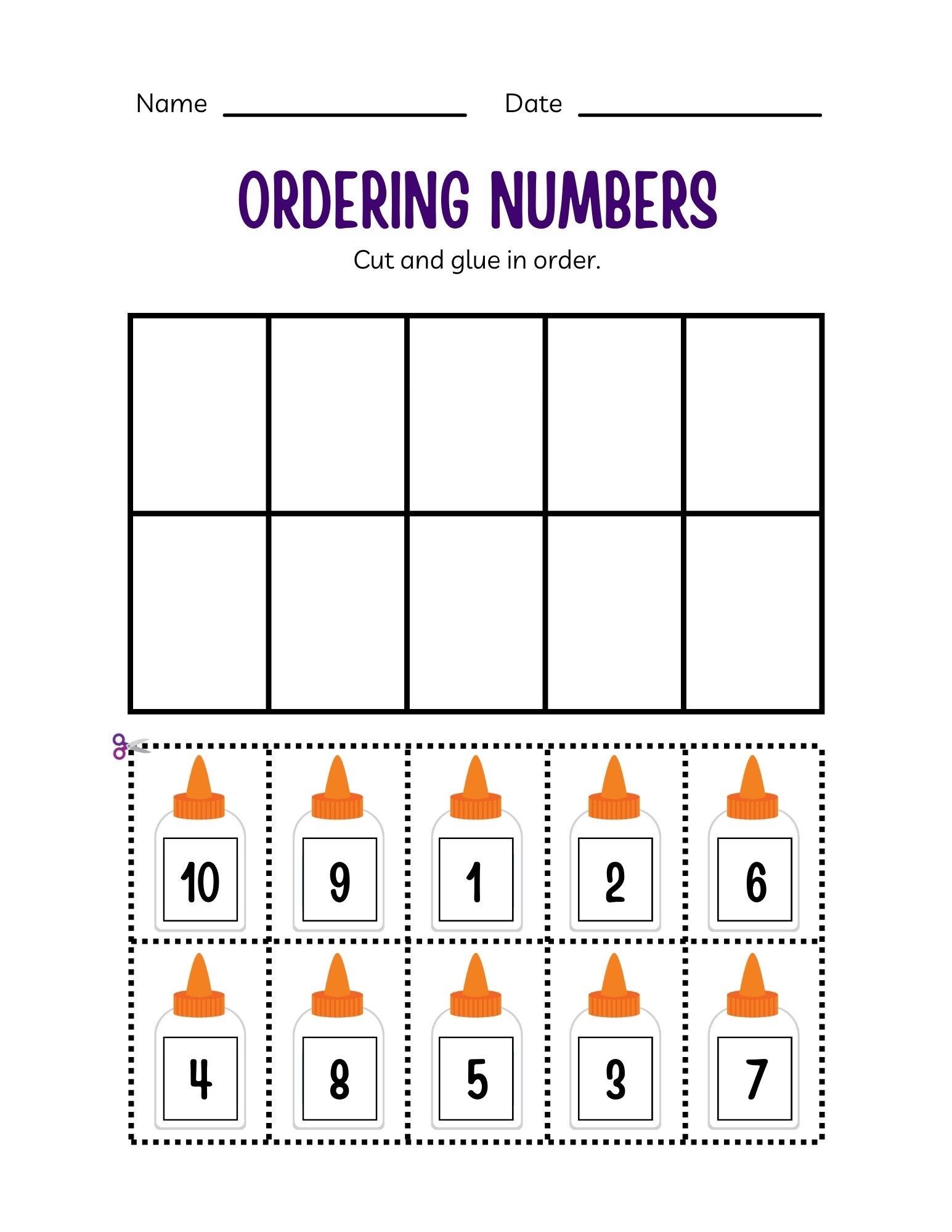 Printable Kindergarten Numbers Workbook | Count, Trace & Color Numbers ...