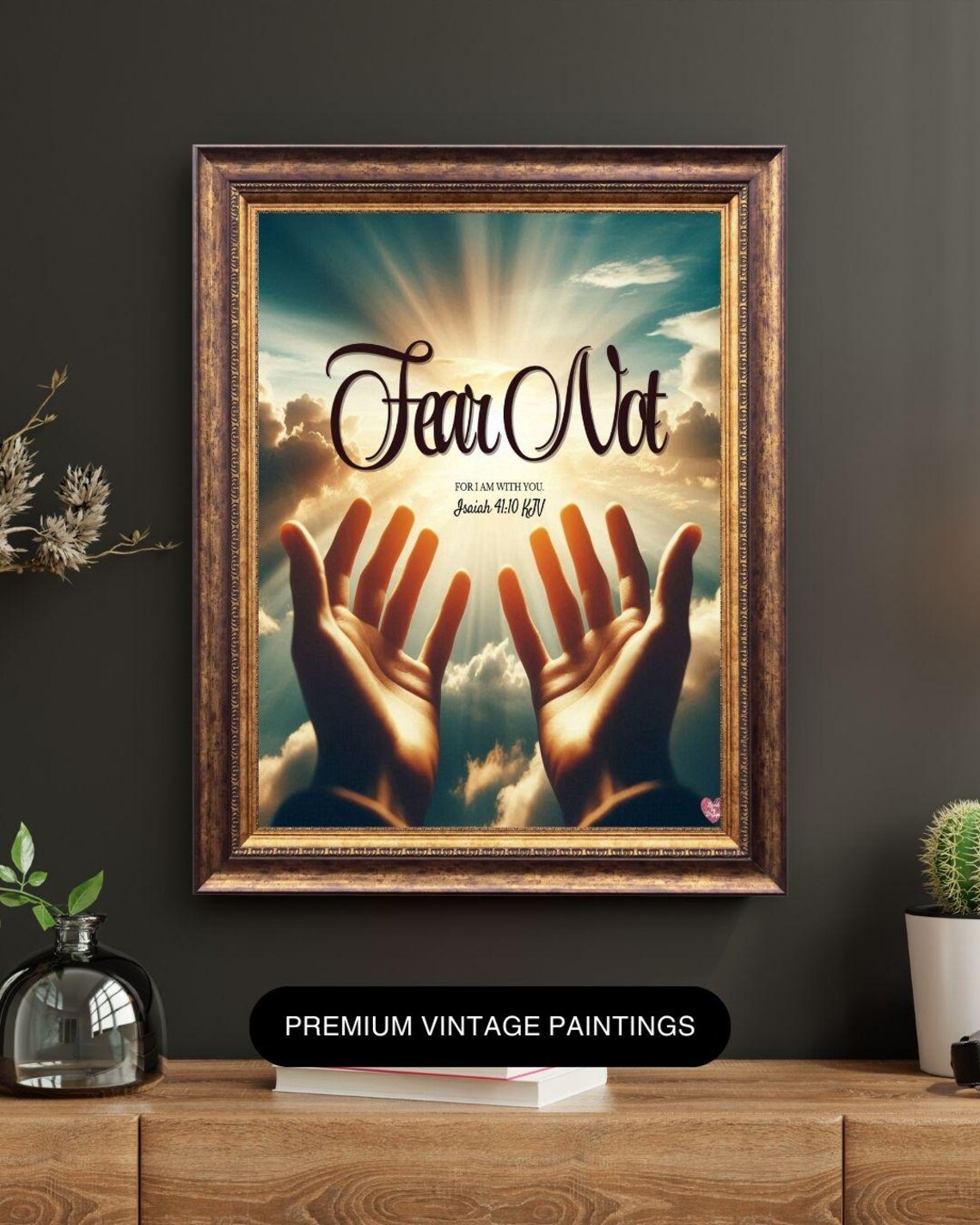 Isaiah 41:10 Bible Verse Print | Fear Not Wall Art | Christian ...