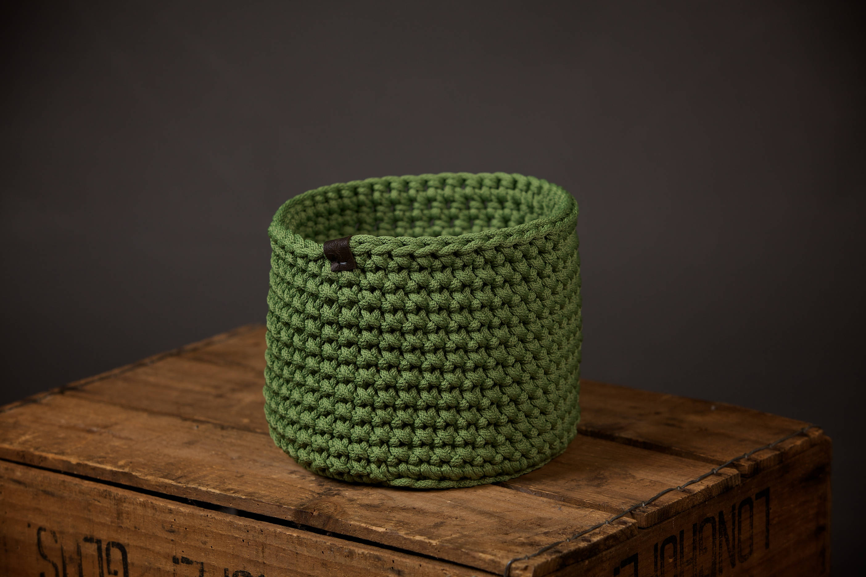 Crochet Rope Basket Set Living Room Storage Basket Home - Etsy