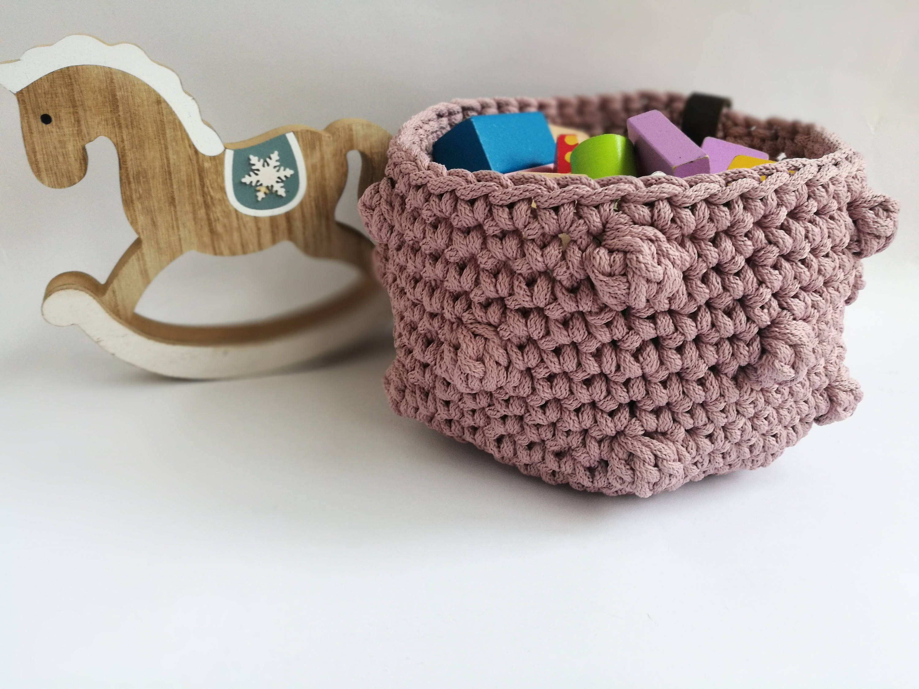Storage for Toys, Kids Room Storage, Nursery Decor, Crochet Storage ...