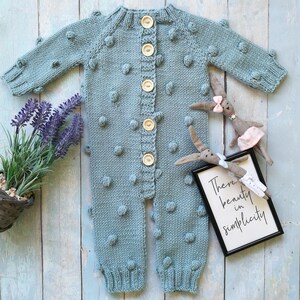 Hand Knit Baby Set, Merino Wool Newborn Set, Baby Shower Gift Idea ...