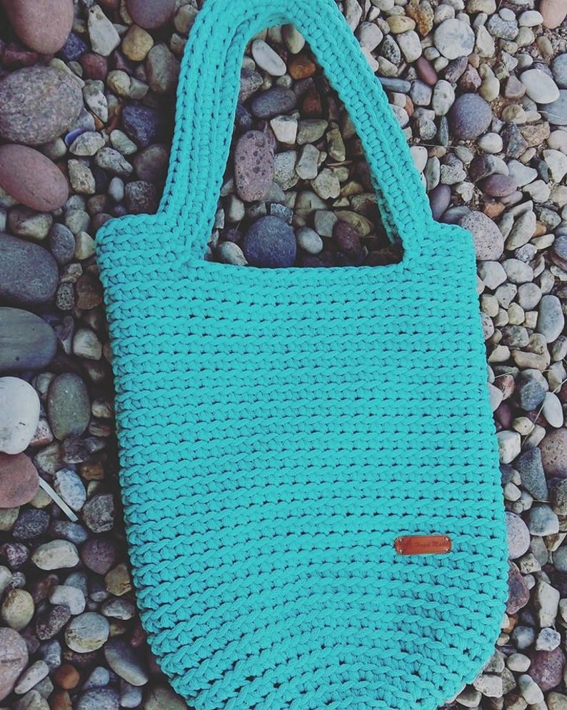 Crochet Bag, Large Bag, Knit Handbag, Shoulder Bag, Crochet Tote Bag ...
