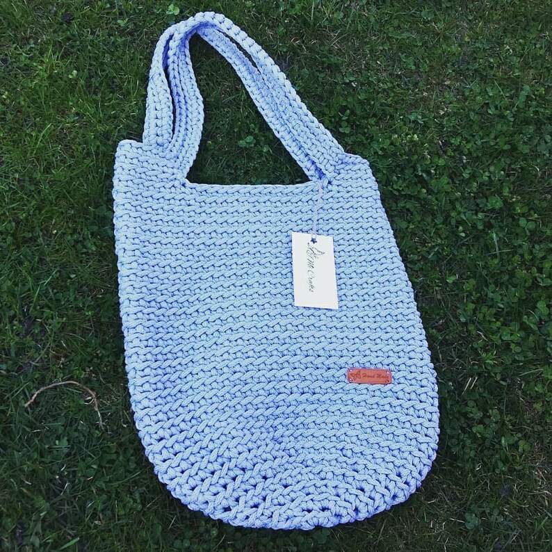 Crochet Bag, Large Bag, Knit Handbag, Shoulder Bag, Crochet Tote Bag ...