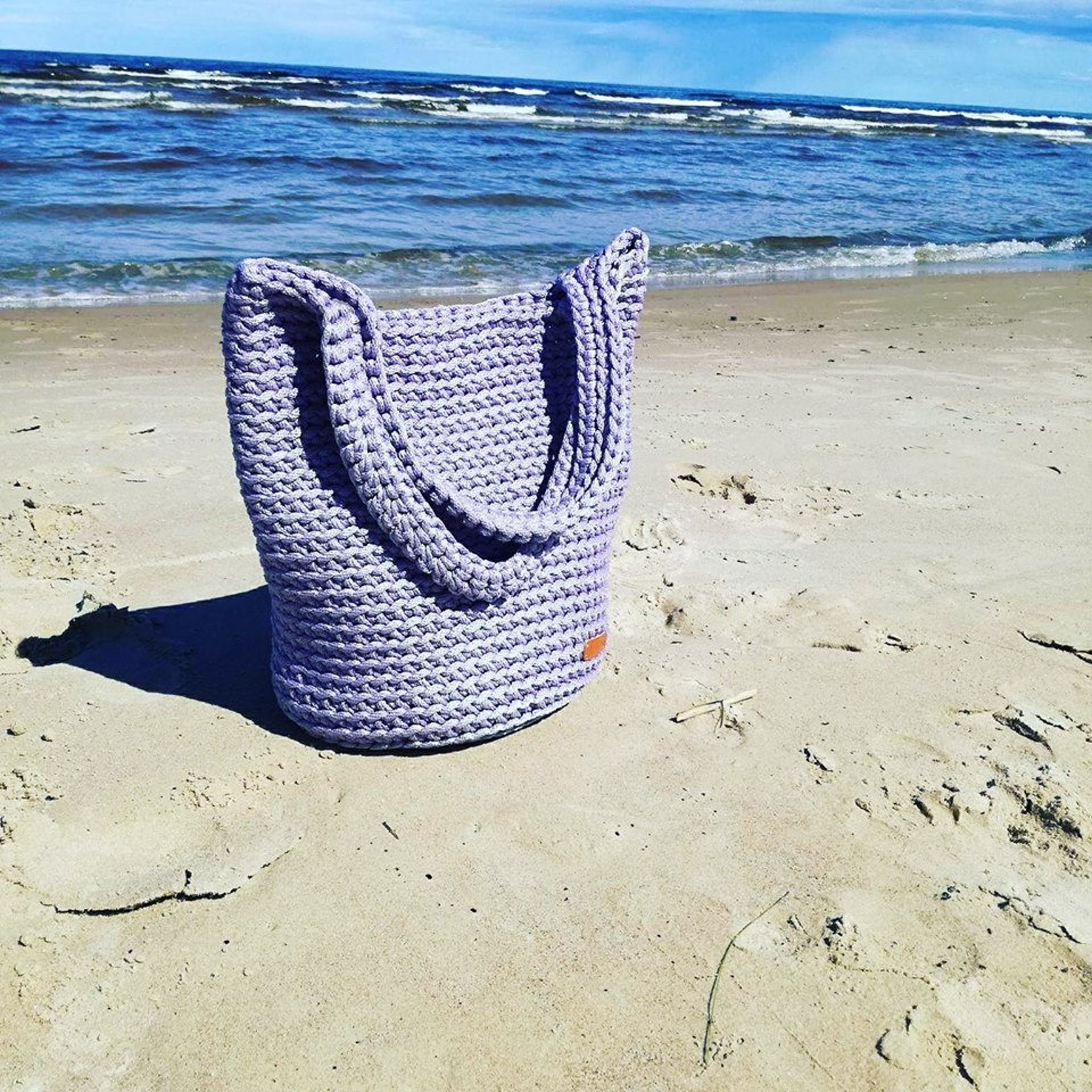 Crochet Bag, Large Bag, Knit Handbag, Shoulder Bag, Crochet Tote Bag ...