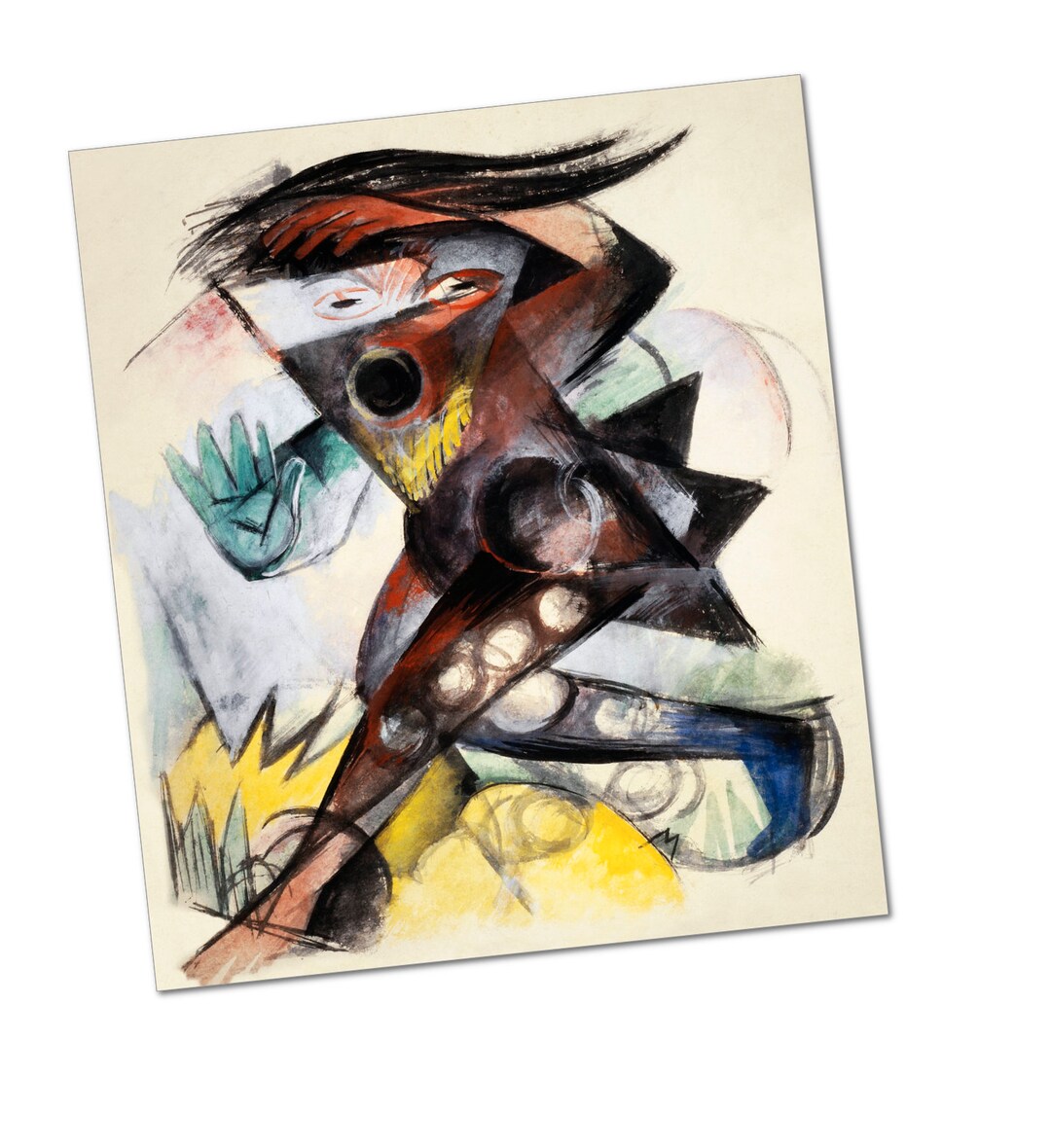 Caliban the Tempest by Franz Marc Poster Print - Etsy