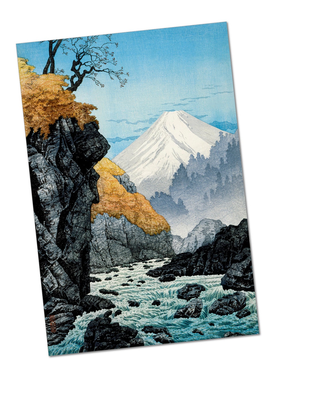 Foot of Mount Ashitaka by Hiroaki Takahashi Poster Print - Etsy