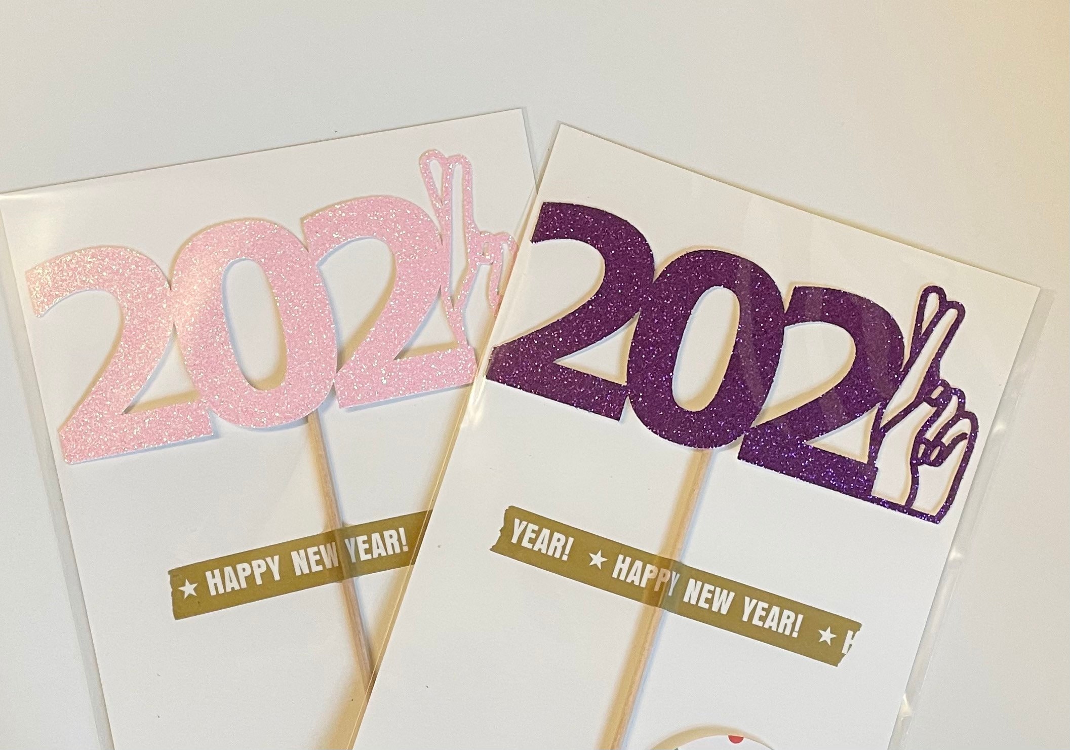 2021 Cake Topper Happy New Year New Years Eve Party | Etsy