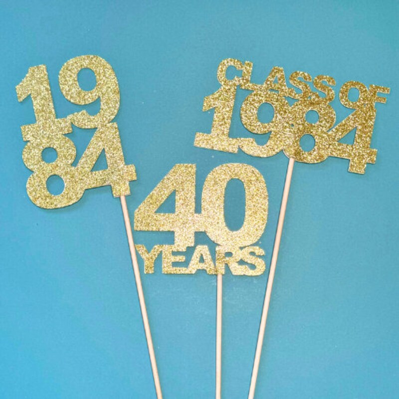 40th Class Reunion - Etsy