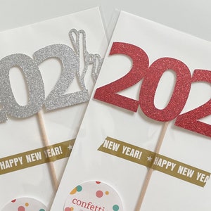 2021 Cake Topper Happy New Year New Years Eve Party | Etsy
