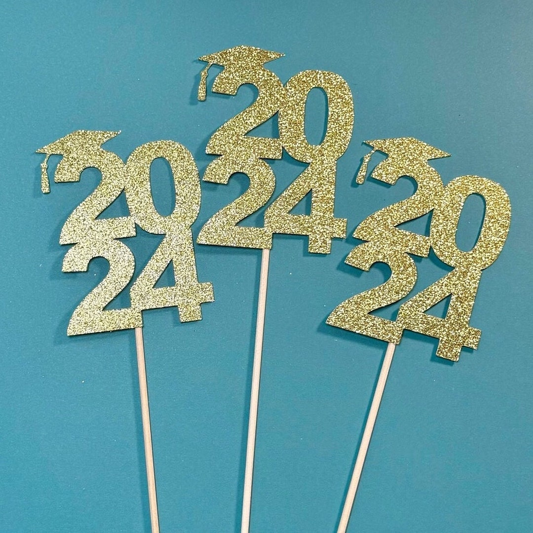 Graduation Centerpieces, 2024 Toppers, Grad Party, 2024 Graduation ...