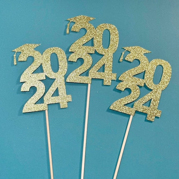 Graduation Centerpiece Sticks - Etsy