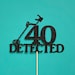Metal Detecting Birthday Cake Topper - Any Age - 40 Detected - 50th ...