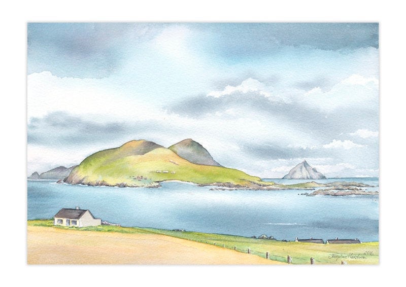 The Great Blasket Island/ an Bhlascaod Mór - Dingle Peninsula - County ...
