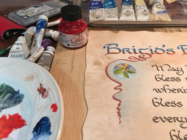 Special St. Brigids Day Edition for Brigid 1500, Greeting Card Five ...