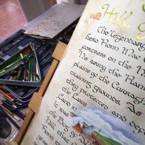 Imbolc Brigid Celtic Art and Calligraphy Print From the Book of Kildare ...