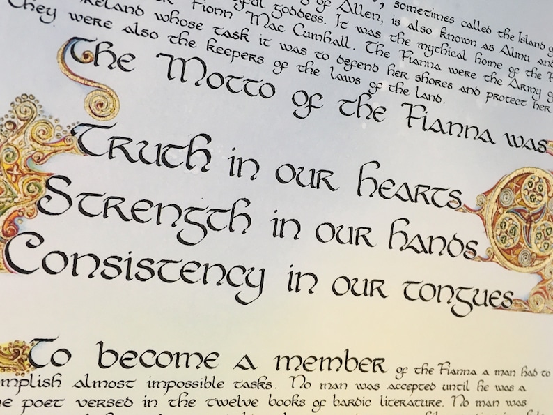 Irish Mythology Art: the Story of Fionn and the Fianna Limited Edition ...