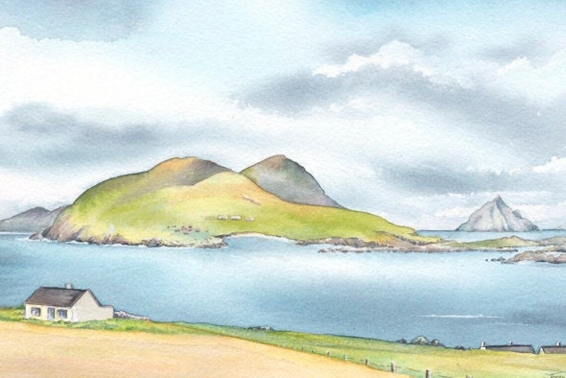 The Great Blasket Island/ an Bhlascaod Mór - Dingle Peninsula - County ...