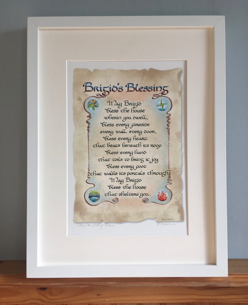 Saint Brigid’s Day Best Seller - Brigid's Blessing (the Book of Kildare ...