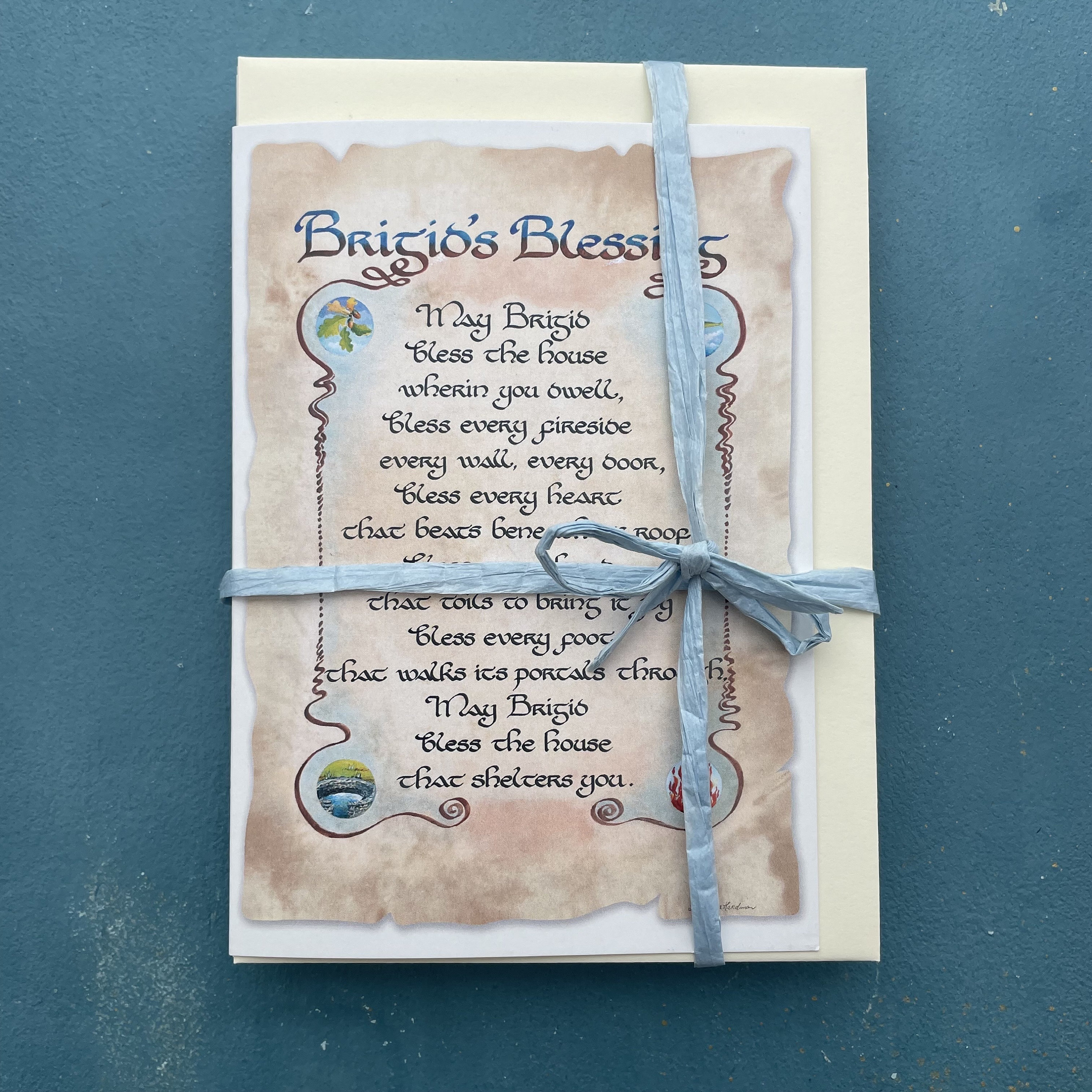 Special St. Brigid’s Day Edition for Brigid 1500, Greeting Card Five ...